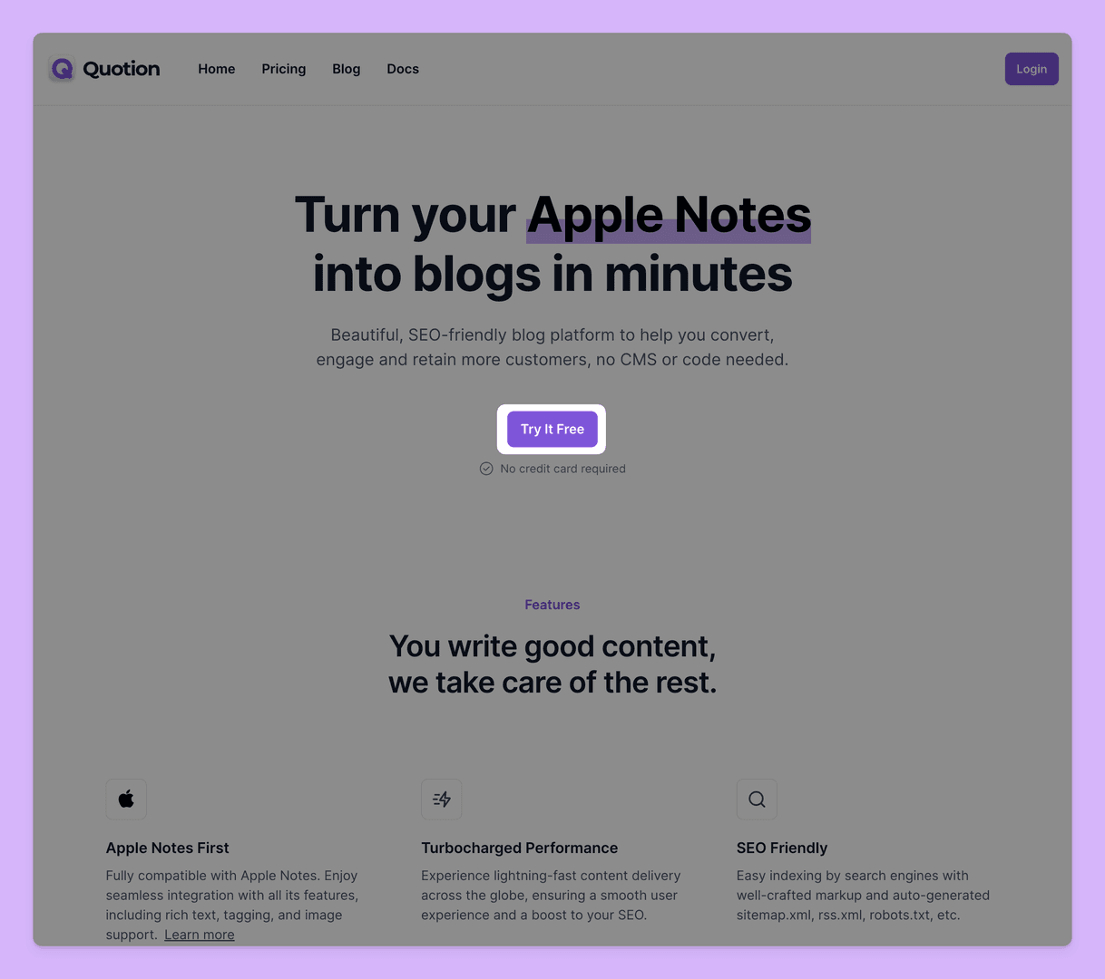 Launch your blog from Apple Notes in 4 simple steps